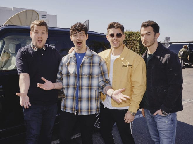 Jo Bros reunite for Late Late Show takeover - Cynopsis Media