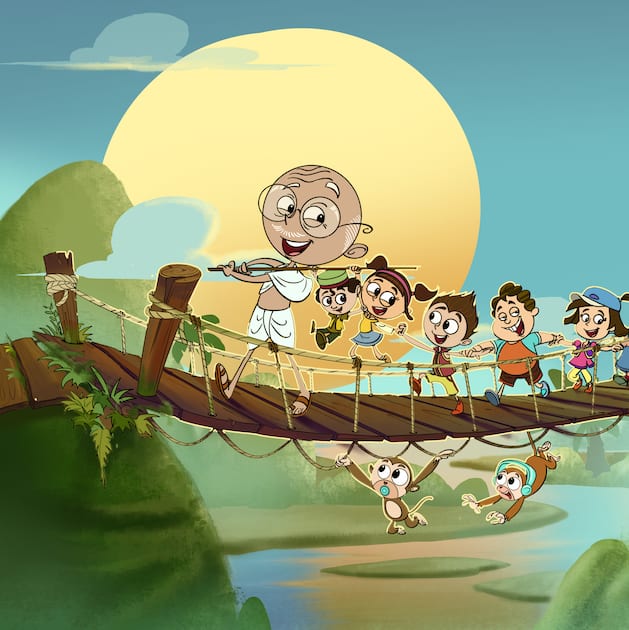 Animated series celebrates Ghandi - Cynopsis