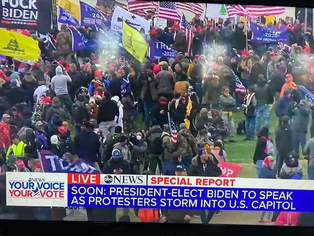 01/07/21: Protesters storm the Capitol - Cynopsis